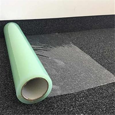 China 2.5mil Clear Carpet Protection Film - Puncture & Water Resistant with 45-60 Day Durability for sale