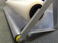 China Sticky Back SGS 500g/25mm Carpet Protection Film - 50-150 Micron Thickness, 70MPa Tensile Strength for sale