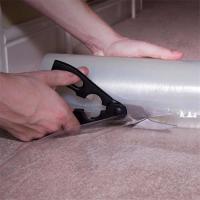 China Plastic 1600mm 4mil Carpet Protection Film For Exhibitions Foot Traffic for sale