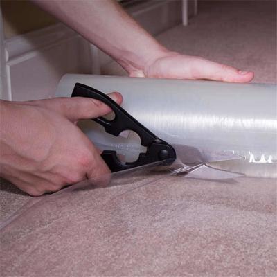 China Plastic 1600mm 4mil Carpet Protection Film For Exhibitions Foot Traffic for sale