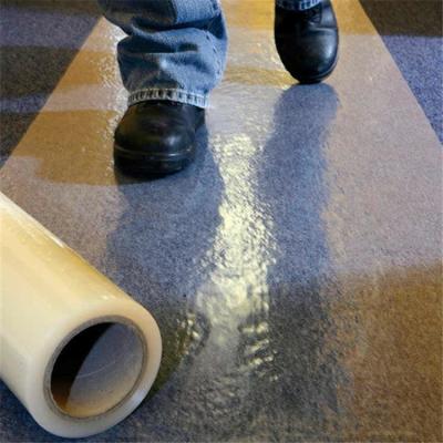 China 60mic 21 Inch Carpet Protection Film For Shower Room Paint Proof for sale