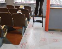China 100mic Carpet Protection Film for sale