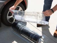 China Printed Self Adhesive 48'' 4 Mil Auto Carpet Protection Film - 70m-4000m Length, 40mm-1600mm Width for sale