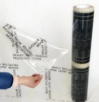 China 100 Micron Auto Carpet Protection Film 75-160 Mic Thickness 20-1650mm Width for Truck and Commercial Vehicles for sale