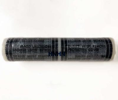 China Weather Guard Perforated 21'' x 200' Car Carpet Protection Film - 65-100 Micron Thickness with 7.5N/25mm Adhesion for sale