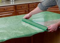 China 3mil Marble Countertop Protection Film - 40-100 Micron Thickness, 50-1500m Length, High Adhesive Strength for sale