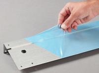 China 30 Micron 200m Protective Plastic Film for Metal Panels - Damage-Free Surface Protection with High Temperature Resistance for sale