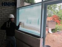 China Easy Mask LLDPE 80g/25mm Sun Protection Window Film with 0.04-0.1mm Thickness Options for Construction Overspray Protection for sale