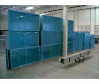 China HNHN 200' HVAC Duct Protection Film 24-60 Inch Width with 4100 PSI Strength and Removable Adhesive for sale