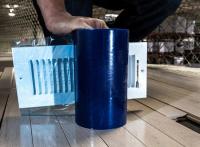 China High Tack Blue Duct Protection Film 24