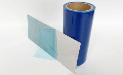 China PE CO2 Laser Cutting Protection Film 25-150 Microns 2000mm Width for Stainless Steel Surface for sale