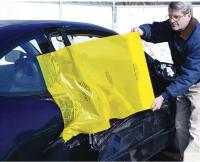 China Self-Adhesive Collision Wrap Film 3-5 Mil Thickness 24-60 Inch Width for Vehicle Protection for sale