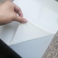 China HNHN PE Milky White 130Mic Mirror Safety Backing Film - 60-230mic Thickness, ANSI Z97.1 Certified for sale
