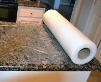 China 50-Micron Self-Adhesive Protection Film for Artificial Marble & Stone Surfaces with 60-70°C Heat Resistance for sale