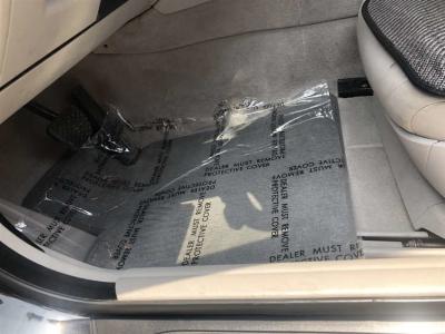 China DMR 4 Mil 24 Inch Car Carpet Protective Film with 21'' Perforation - 200' Length Clear Adhesive Cover for sale