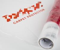 China 50-150 Microns Adhesive New House Decorating Paint Protection Film Rug Protectors for sale