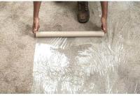 China 2.5mil 24″*200′ Party Building No Pollution Tapes Carpet Protector Roll for sale