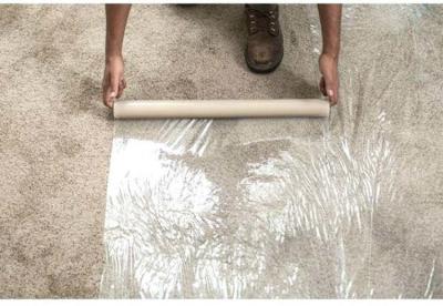 China 2.5mil 24″*200′ Party Building No Pollution Tapes Carpet Protector Roll for sale