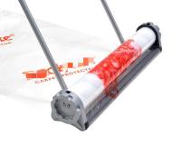 China Temparory 4mil 30″ X 200′ Easy Peel Off  PE Carpet Floor Protection Film for sale