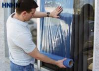 China 500mm Blue Transparent Printing Logo Window Shield Protection Film with LDPE Material and Multiple Adhesive Options for sale