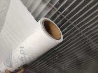 China Milky White Printable Logo Customized Window Shields Self Adhesive Film for sale