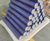 China 36'' x 100' Blue Polyethylene Duct Protection Film - 2-3 Mil Thickness, 4100 PSI Strength for HVAC Systems for sale