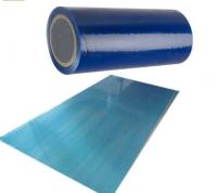China 2.5 Mils Thick Stainless Steel Protective Film with 10-500g/25mm Adhesion and 2000mm Max Width for sale