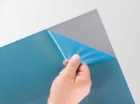 China 730mm Stainless Steel Protection Film for Kitchenware - 40-100 Micron Thickness with Low Drawing Depth Application for sale