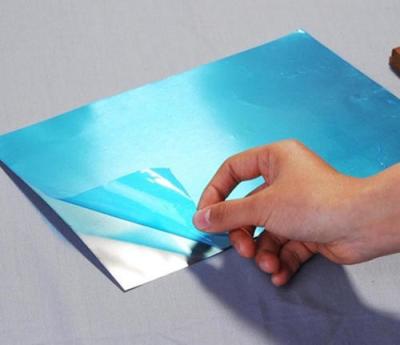 China 1470mm Recyclable Protective Film for Stainless Steel - 25-150 Micron Thickness with 10-500g/25mm Adhesion for sale