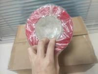 China 48mm Red Serrated Edge Stucco Tape 41.1m Length with 5.7 mils Thickness for Moisture-Resistant UV Exposure for sale