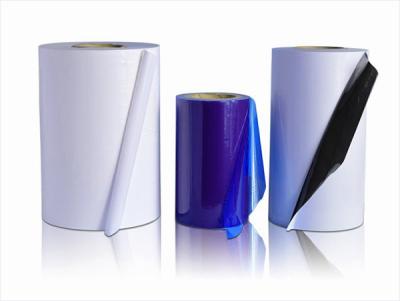 China Blue PE Protective Film 0.02-0.15mm Thickness 100-1700mm Width Customizable Surface Protection for sale