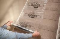 China 3 Mil Single Side Adhesive Carpet Masking Film Water Based Acrylic Heavy Duty for sale