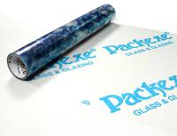 China Water Based Acrylic Glue Protective Carpet Film 36 Inch x 200 Foot Transparent Printed Floor Protection for sale