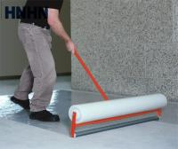 China 50 Micron 650mm Adhesive Backed Carpet Protection Film Plastic Skin Packing Polyethylene for sale