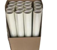 China Clear Self-Adhesive Carpet Protection Film 20-160 Micron Thickness 25-2000m Length Heavy Duty for sale