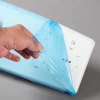 China Plastic Injection Parts Protective Film 40-100mic Thickness 50-1500mm Width Self Adhesive No Residue Sheet for sale