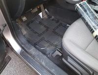 China 24''X200' Auto Carpet Protection Film Sticky Plastic Carpet Protector For Cars for sale
