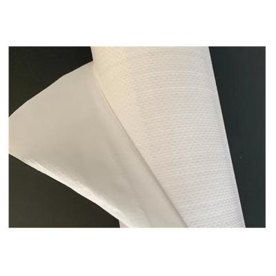 China 150 Micron Mirror Safety Backing Protection Film Woven Fabric CAT II - 130-260 Micron Thickness, 200m Roll Lengths for sale