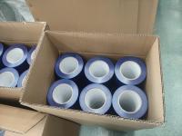 China Blue LDPE 200MM*61M Duct Perforation 4'' Protective Film With Printing for sale