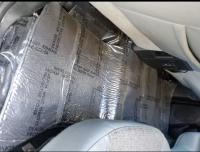 China 500mm Automotive Carpet Protection Film 40-100 Micron Thickness with 250-300% Elongation for Car Interior Surface Shield for sale