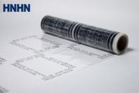 China 250mm*100m Adhesive Carpet Protective Cover 4 Mil Highly Durable Clear Polyethylene Film for sale