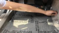 China 4 Mil 24inch * 200 Foot Dealer Must Remove The Protective Cover Auto Carpet Protector for sale