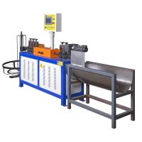 China 430KG Weight Servo Straightening Machine for Round and Stainless Steel Wire Cutting Line for sale
