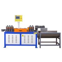 China 2022 Wire Mesh Double Servo Steel Bar Straightener with Medium Speed Servo Motors for sale
