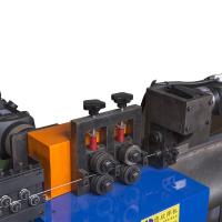 China 2022 Wire Mesh Double Servo Steel Bar Straightener with Medium Speed Servo Motors for sale