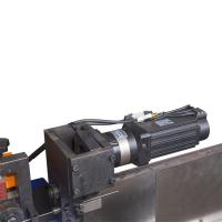 China 2022 Wire Mesh Double Servo Steel Bar Straightener with Medium Speed Servo Motors for sale