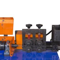 China 2022 Wire Mesh Double Servo Steel Bar Straightener with Medium Speed Servo Motors for sale