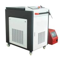 China 220V Portable Spot Welder Welded Hand-Held Laser Welding Machine Rated Capacity 1500W for sale