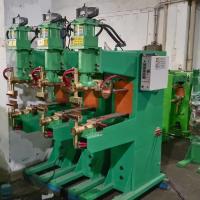 China Welded Wire Mesh Pneumatic Spot Welder YXE-35 Machine for Metal Crafts Weight 420 KG for sale
