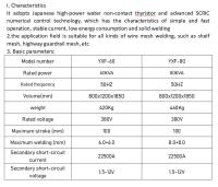 China Machinery Repair Shops YXF-80 Welded Mesh Pneumatic Platoon Spot Welder Welding Machine for sale